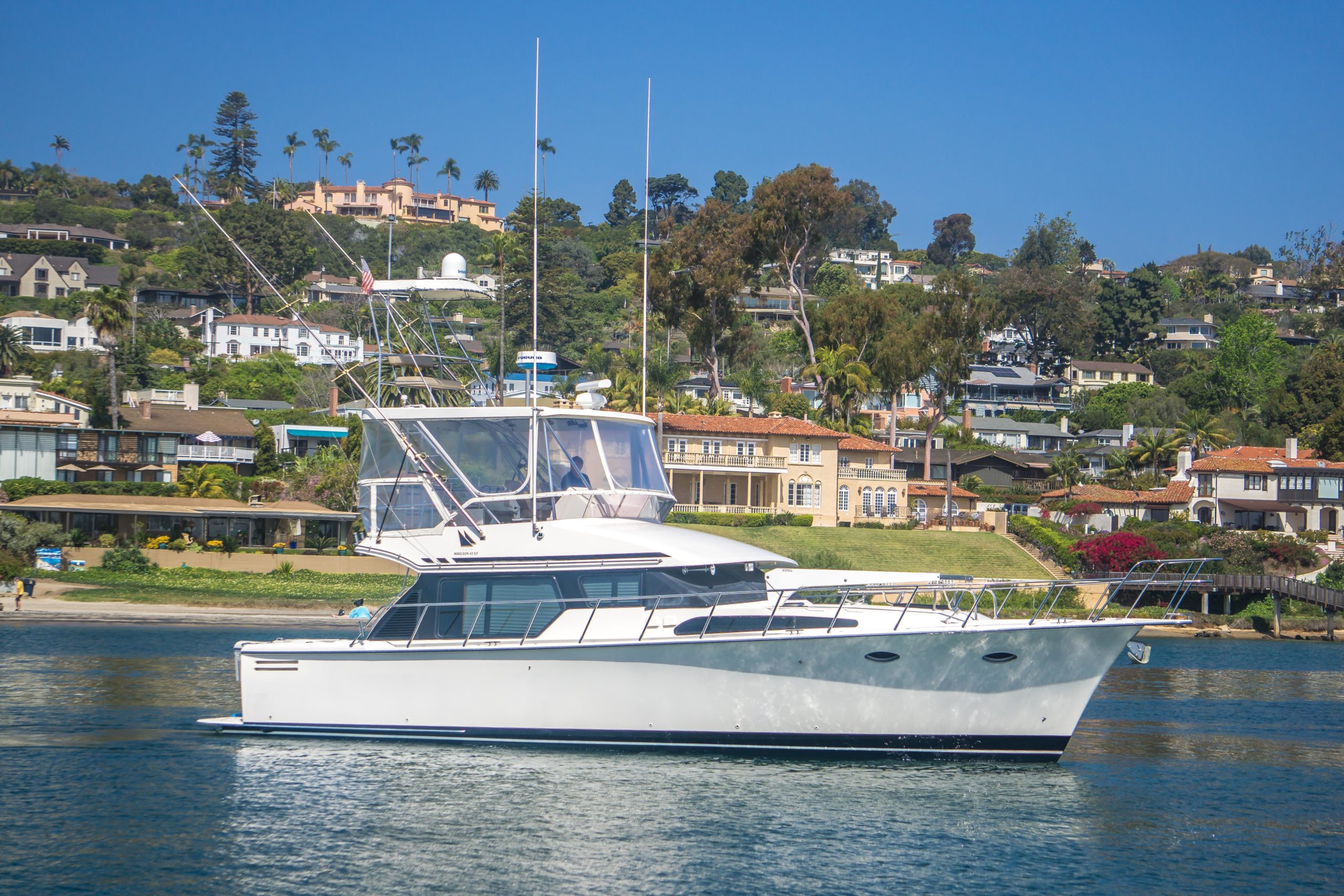 43 ft 2001 Mikelson 43 Sportfisher Boats for sale | Kusler Yachts ...